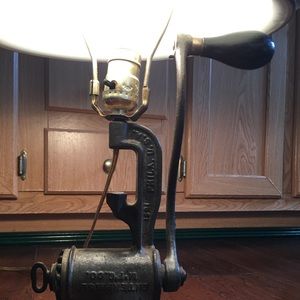 Other | Grinder Table Lamp | Poshmark
